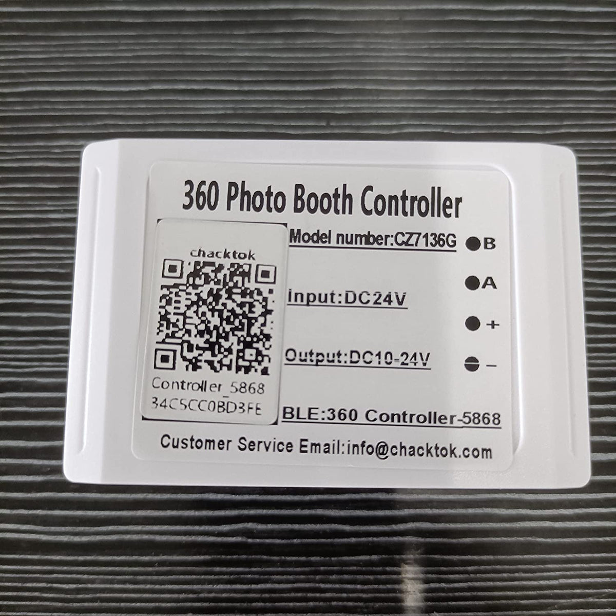 360 Photo Booth Motor Controller